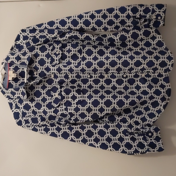 St. John's Bay | Tops | St Johns Bay Womens Button Up Blouse With ...